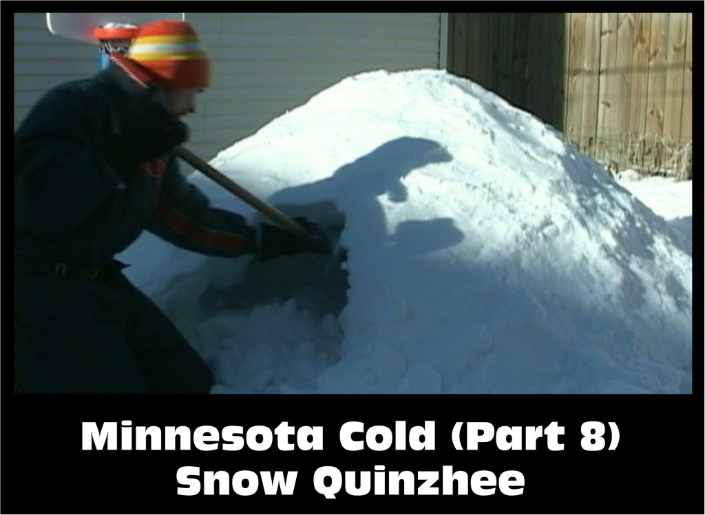 Minnesota Cold (Part 8) How to Build an Igloo (Snow Cave or Quinzhee ...