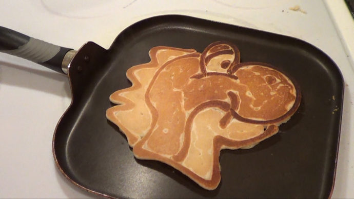 Super Mario Pancakes – Minnesota Cold – Cold Weather Experiments